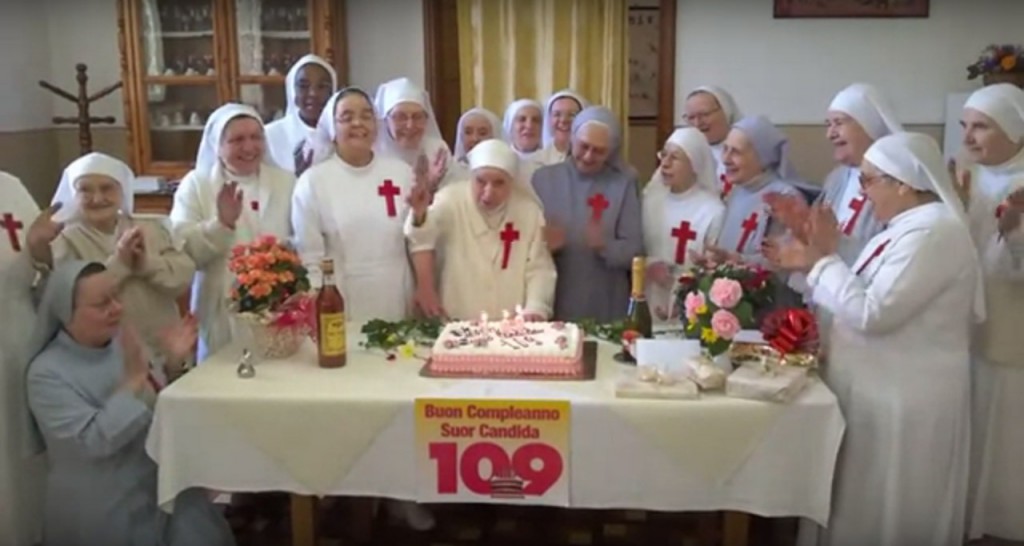 La Hermana Candida Bellotti cumple 109 años | Ministros de los Enfermos