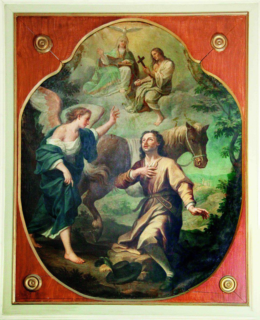 The conversion of St. Camillus | Ministri degli Infermi
