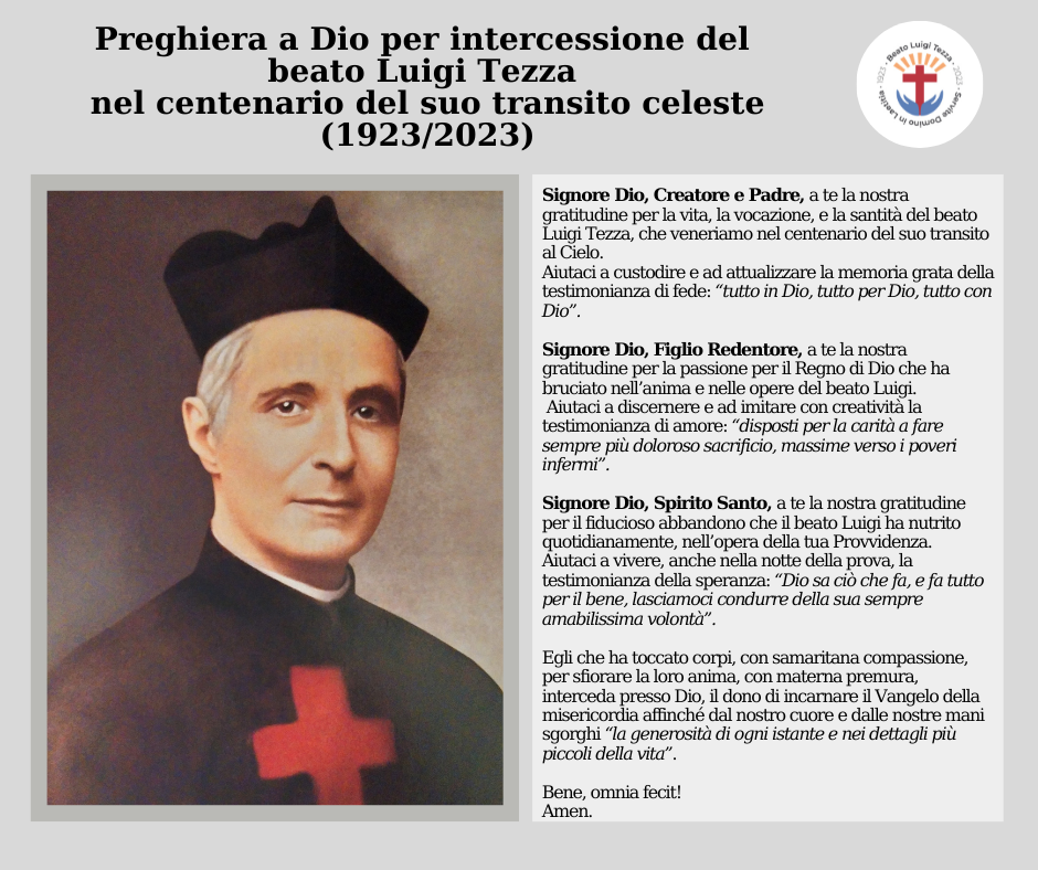 Preghiera ufficiale del Centenario del Dies Natalis del Beato Luigi ...
